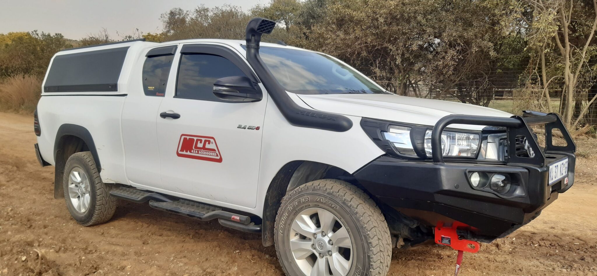 Hilux 2018 – 2020 MCC Front bumper with hoops – avbtuning.co.za