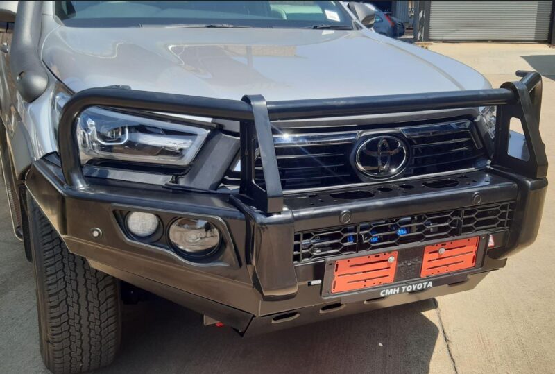 Hilux 2020+ MCC Front bumper with hoops – avbtuning.co.za